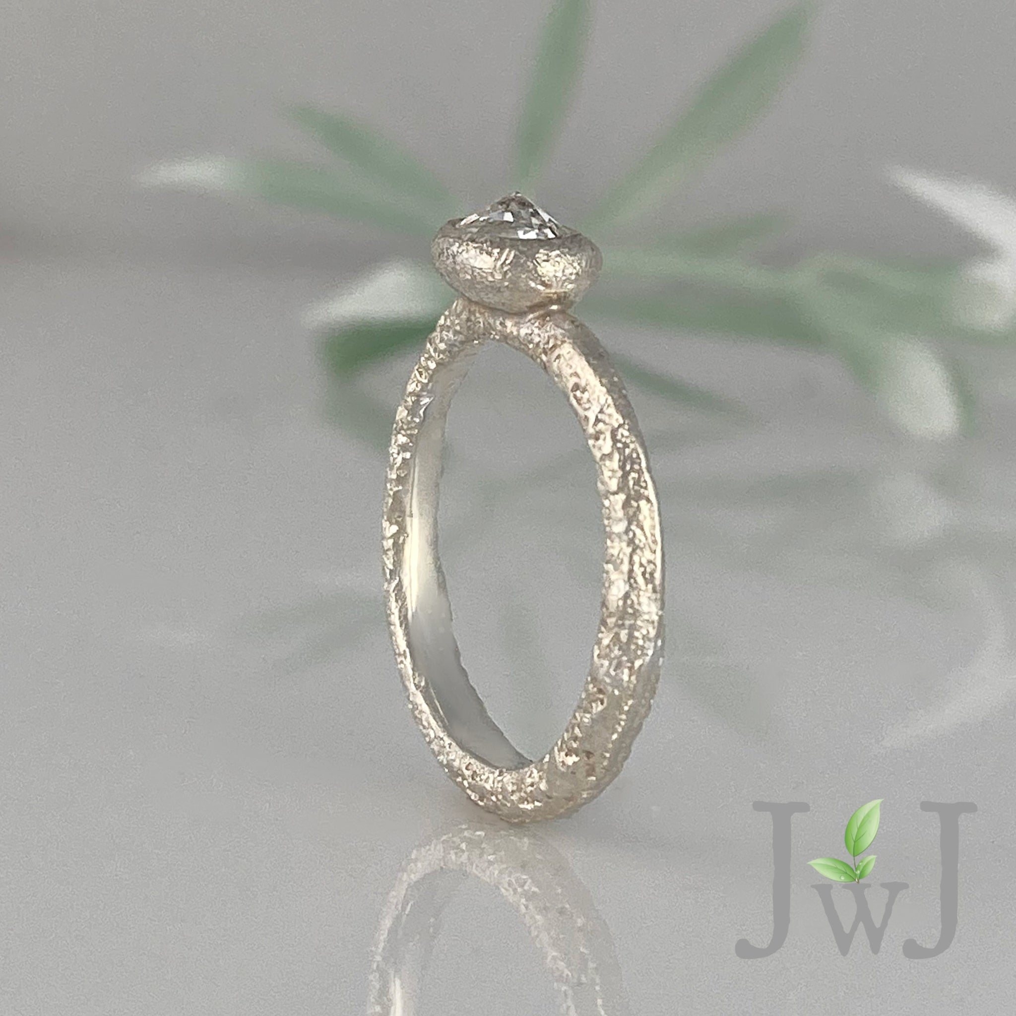 Eudore Wedding Band Set – Jeanette Walker Jewellery